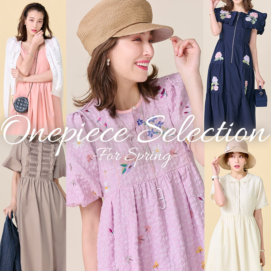 Onepiece Selection -For Spring- | 【公式】Chestyオンラインショップ