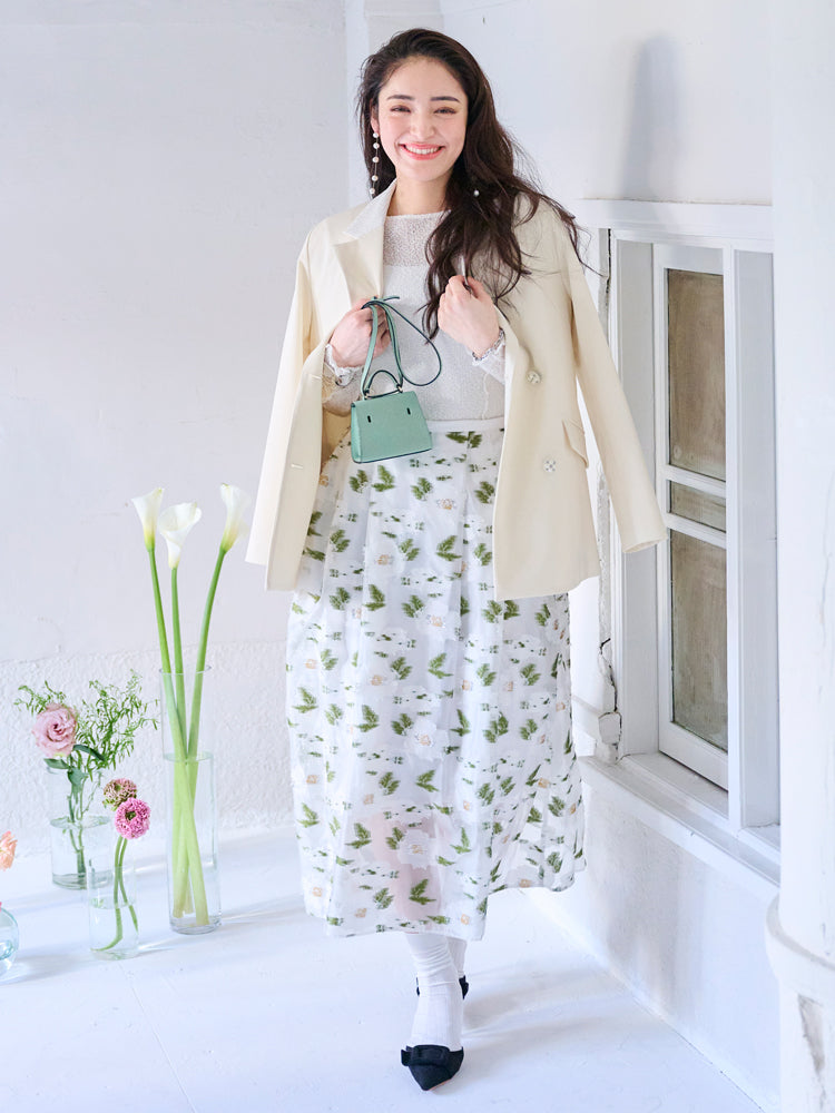 【Upcycle】シアージャガードスカート |【公式】Chestyオンラインショップ